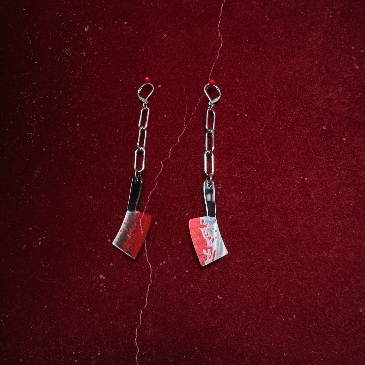 Butcher Chain Earrings | A Whole New Witch