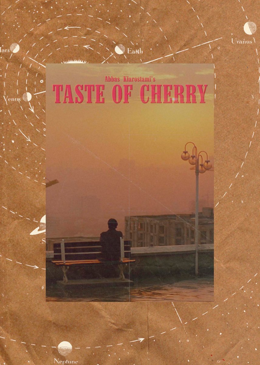 TASTE OF CHERRY | movie posters by laura shasta
