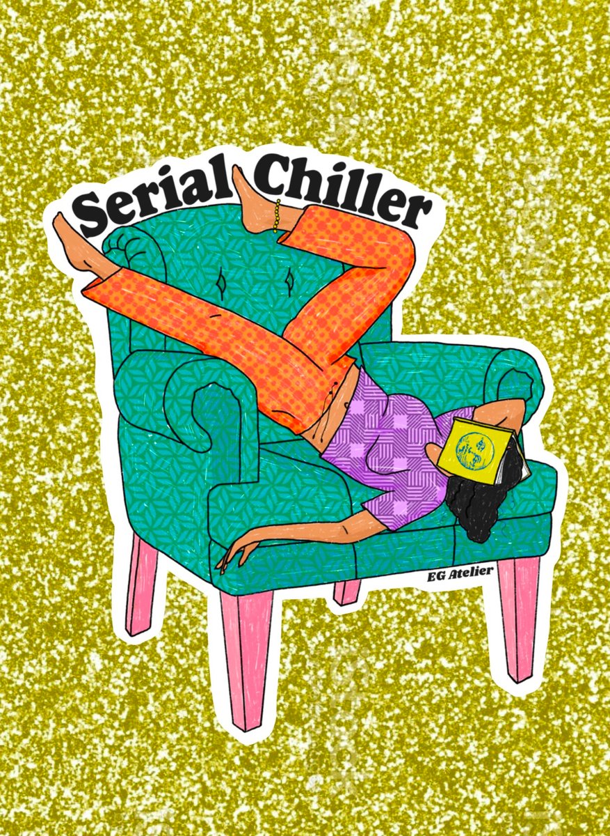Serial Chiller sticker | E.G. Atelier