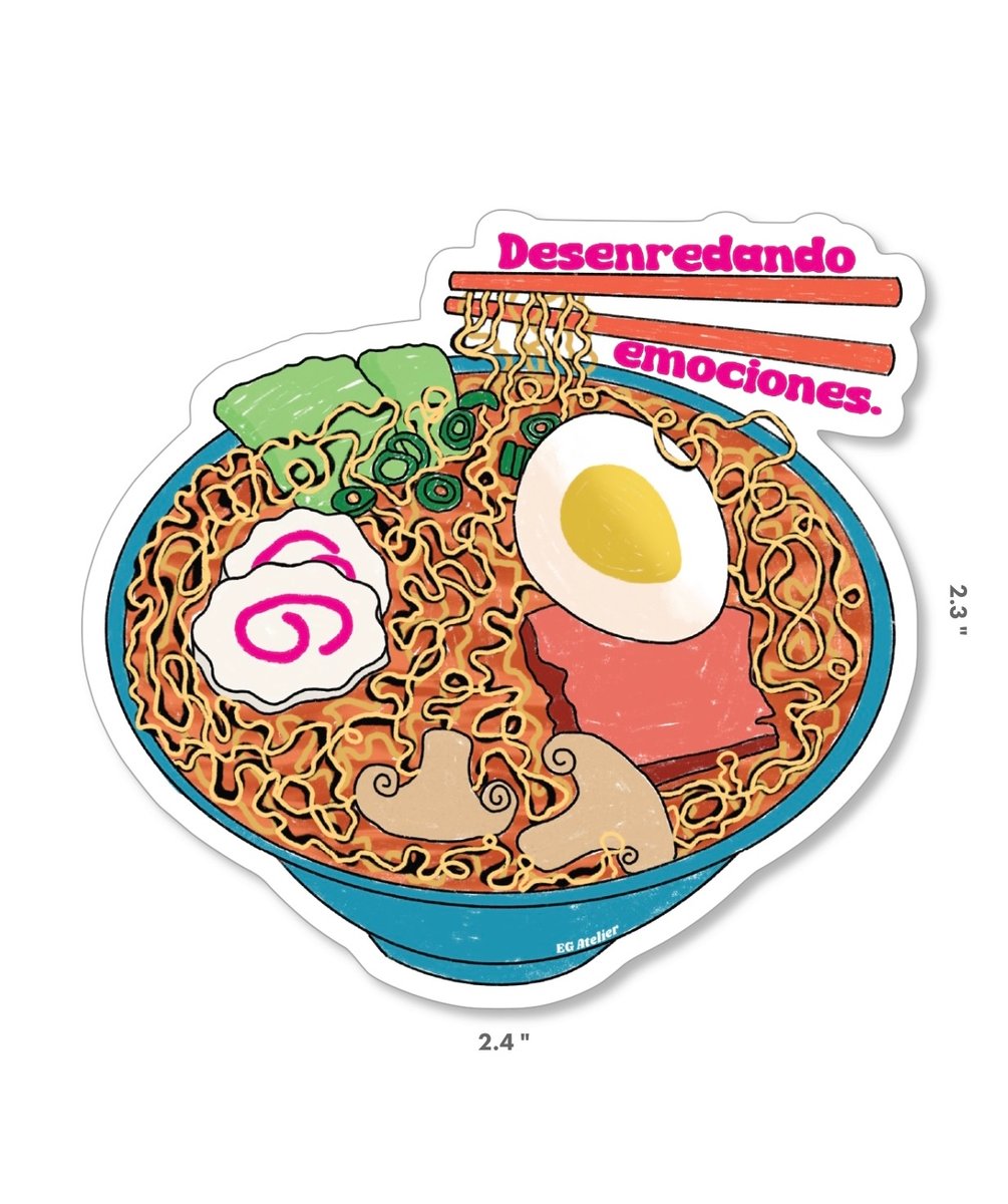 Enredos Emocionales Sticker | E.G. Atelier