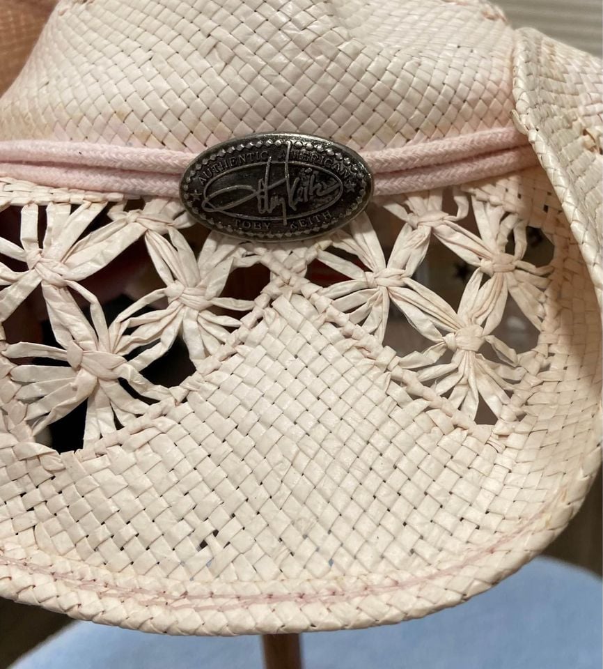 Vintage Toby Keith Straw Cowboy Hat | WORLD HISTORICS & RELICS