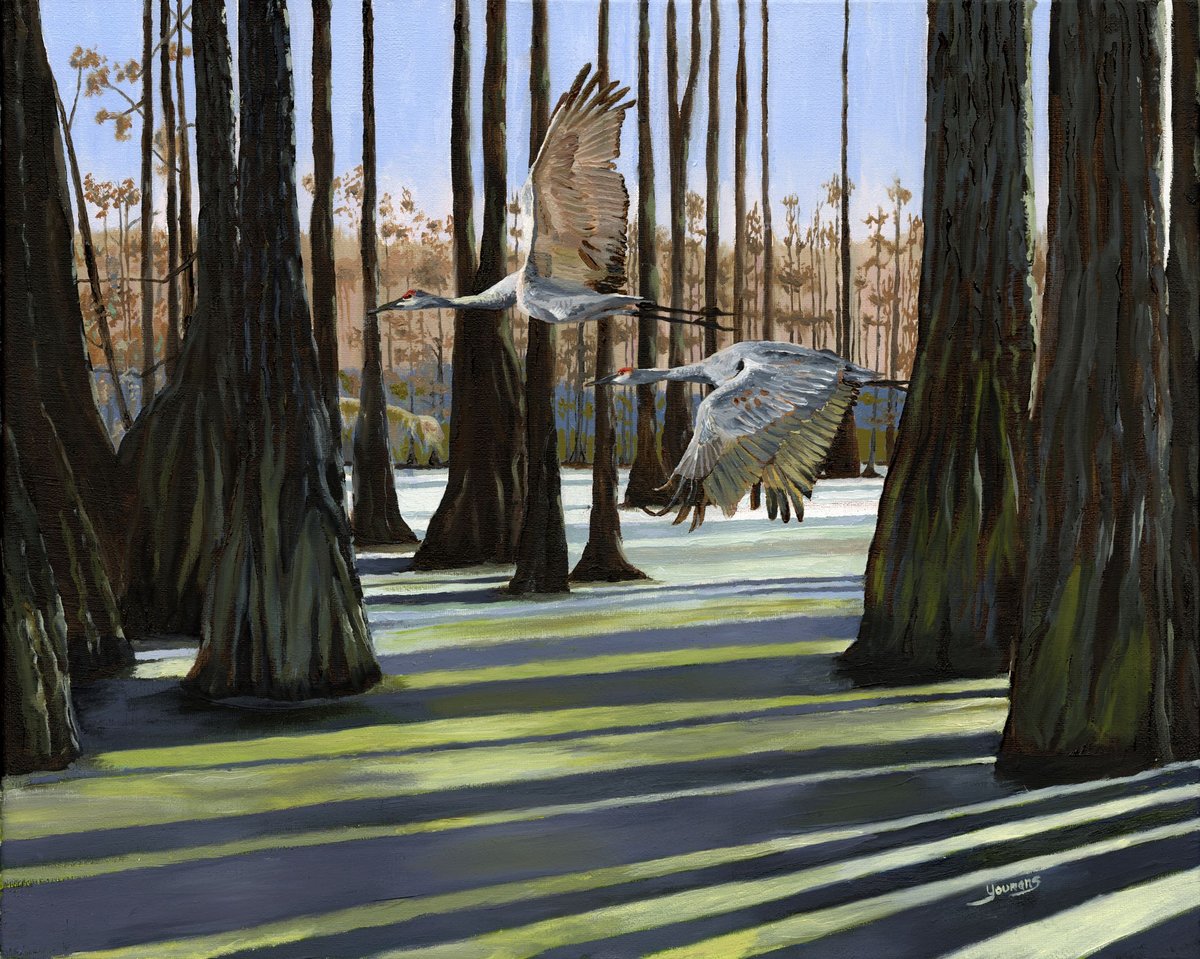 "Swamp Chase" - Prints | The Art of Kim Youmans