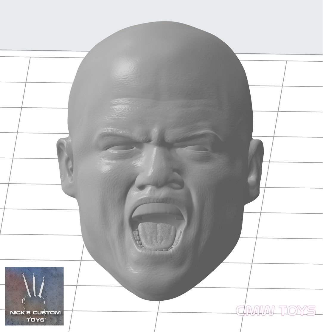 Artist Spotlight Series - Nicks Custom Toys - Kurt Angle | CMW TOYS