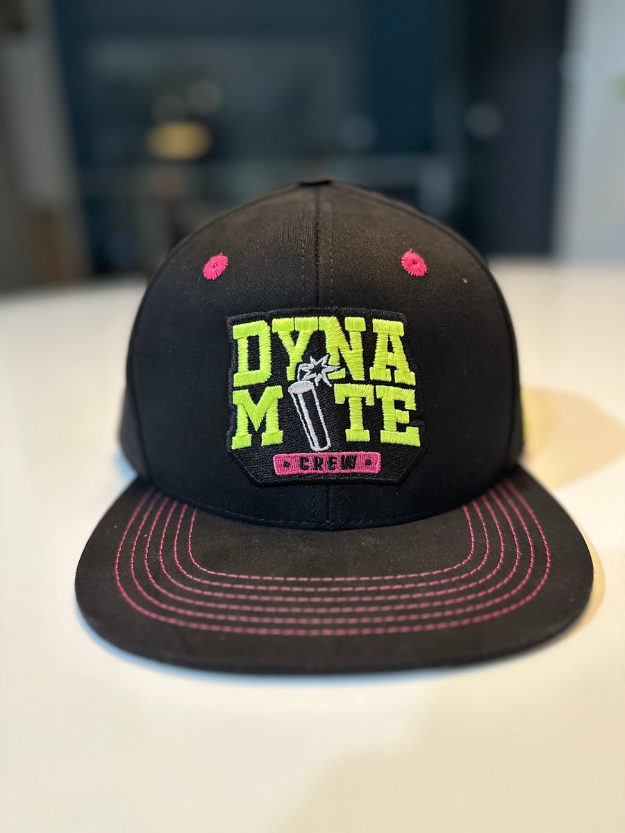 dynamitecrew — Black Dynamite Crew Neon - Snap Back