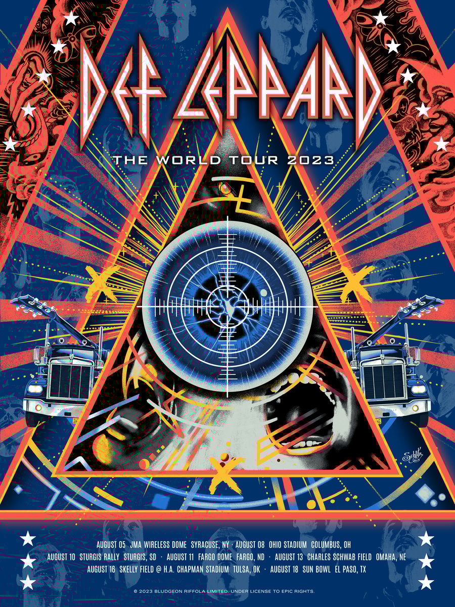 Def Leppard American Tour | Schlitz Art