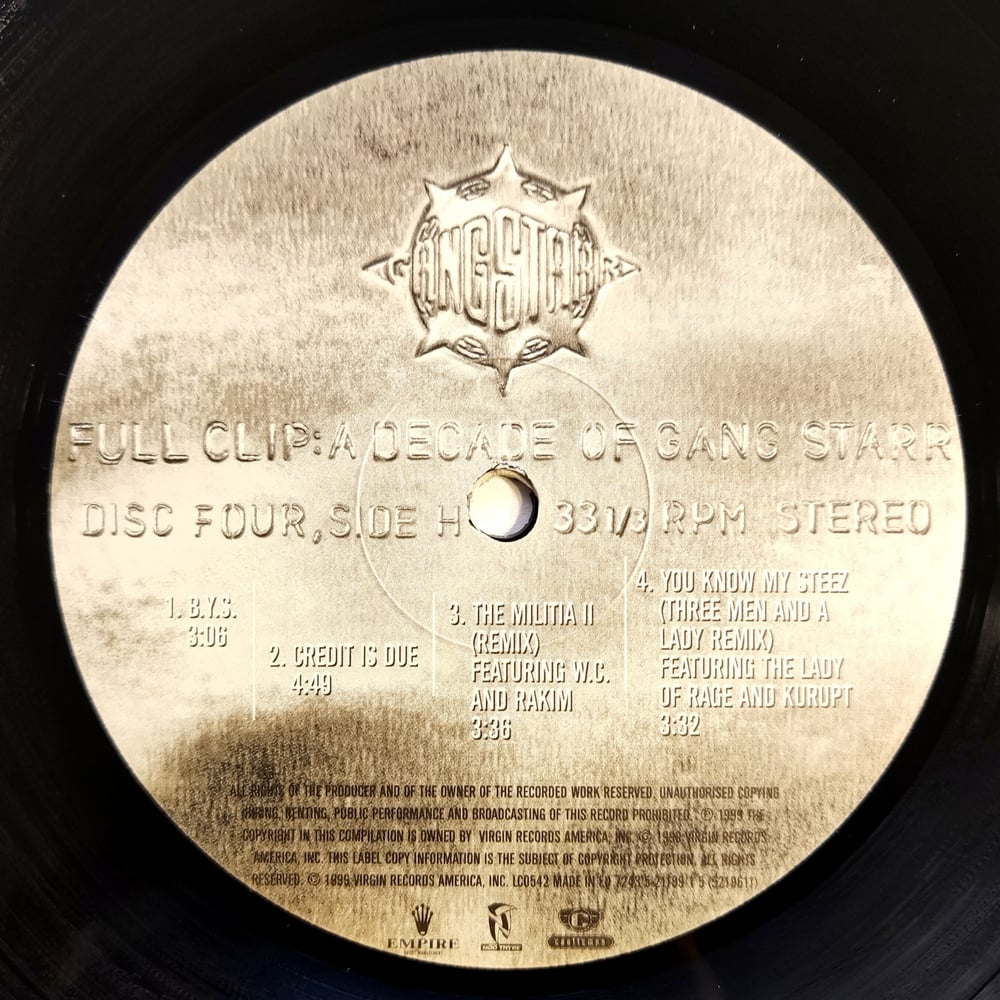 Gang Starr - Full Clip: A Decade of Gang Starr | Wolf Tapes