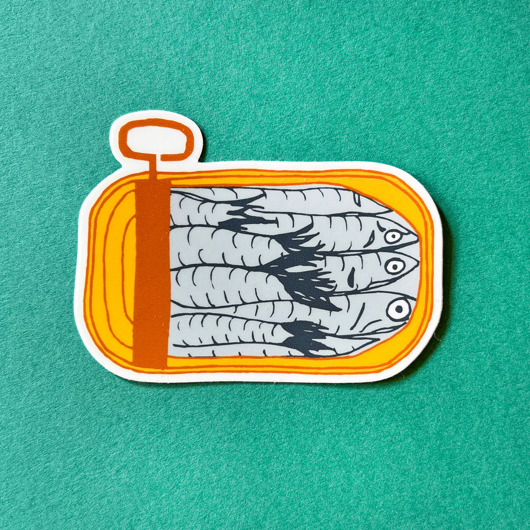 Sardines Sticker | Alphabet Studios