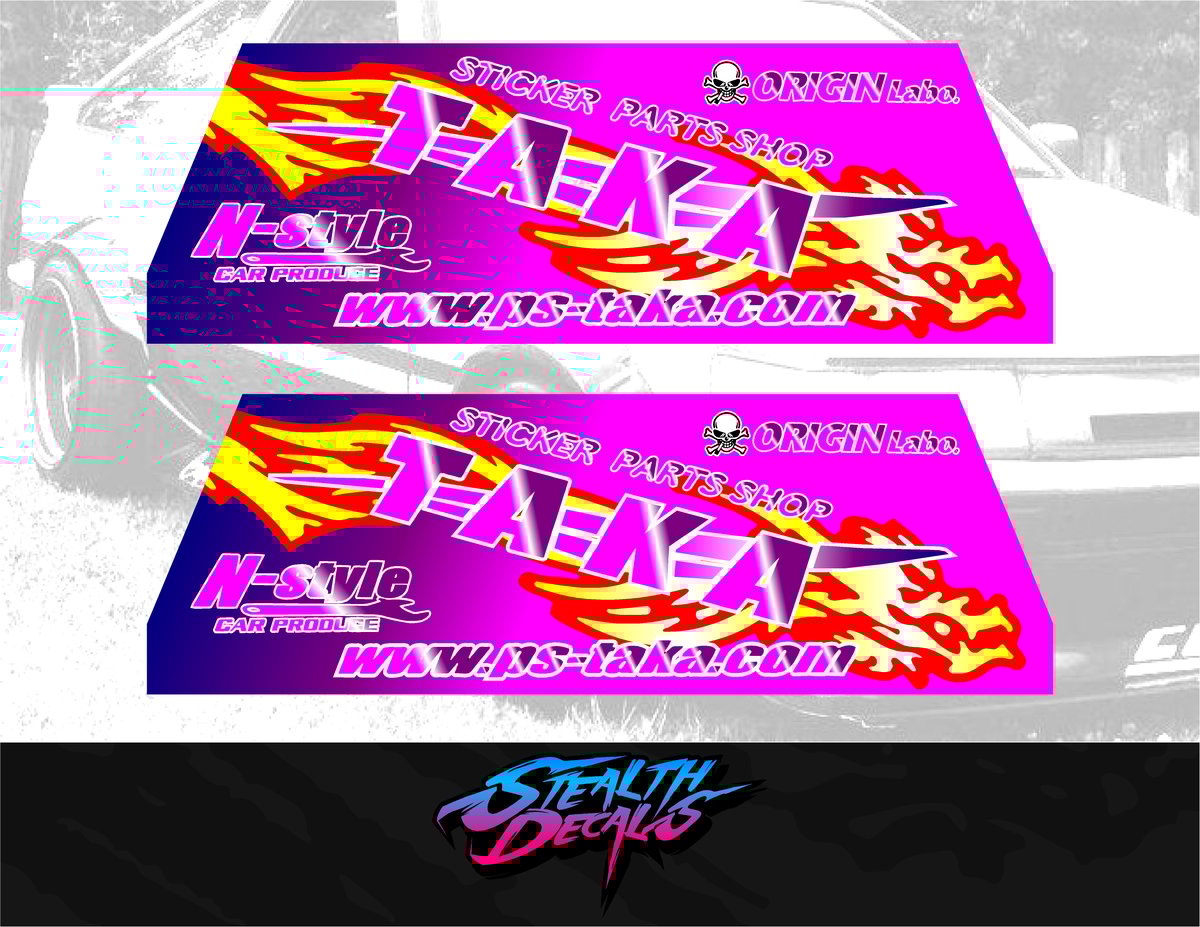 Playseat Evolution/ Revolution Side Panel Livery Stickers Sim Drift N ...