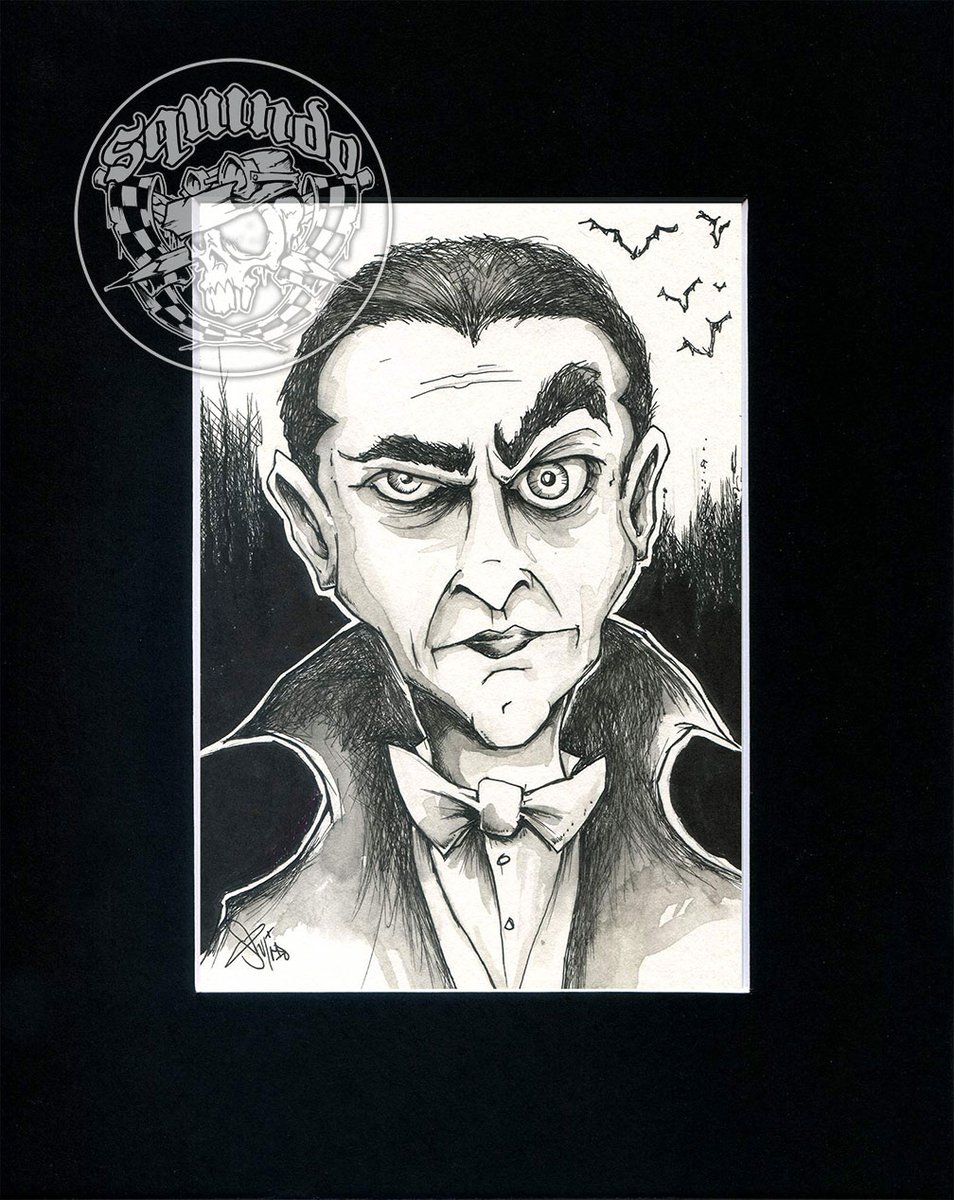 "The Count" ink original | SQUINDO