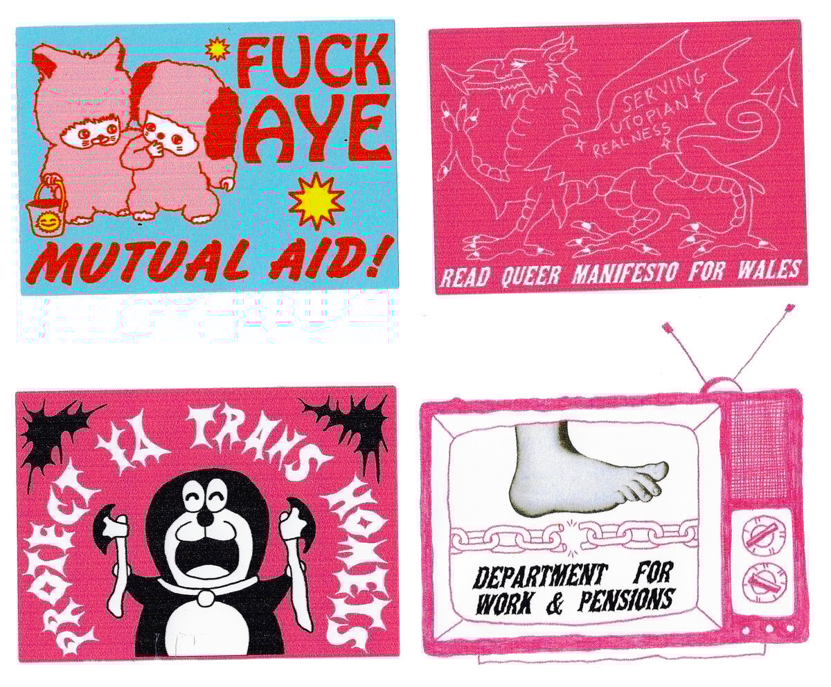 FUNDRAISER STICKERS | SPAF collective
