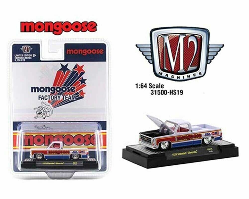 2021 M2 HOBBY EXCLUSIVE 1979 CHEVROLET SILVERADO MONGOOSE FACTORY TEAM ...