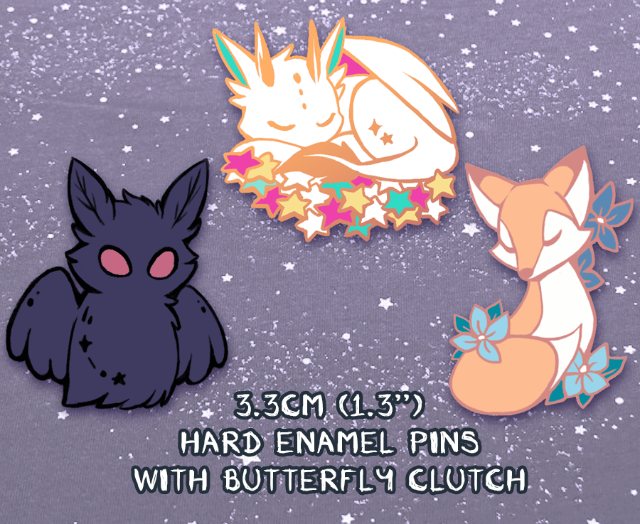 Cute animals | Enamel Pins | Sunny's shop