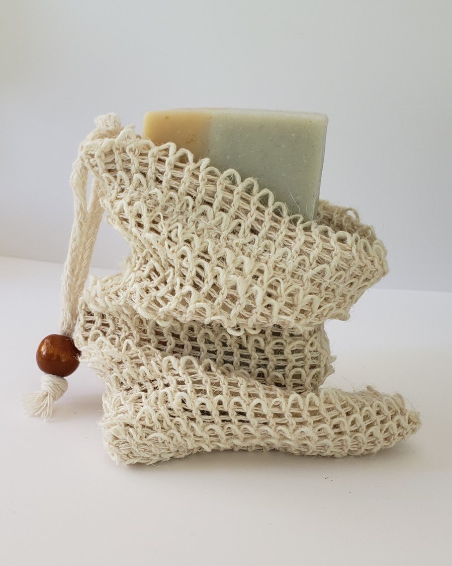 Exfoliating Soap Saver Bag | Soap + Thread