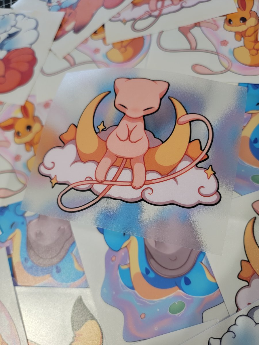 Moon Mew | SpottyDogDecals