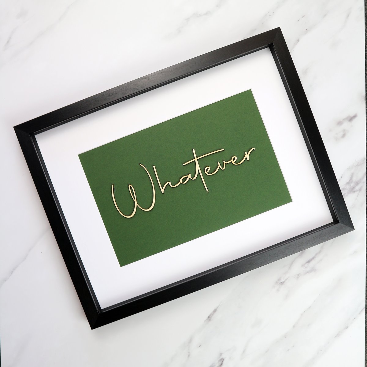 Large Whatever woodcut picture | For Me and For You