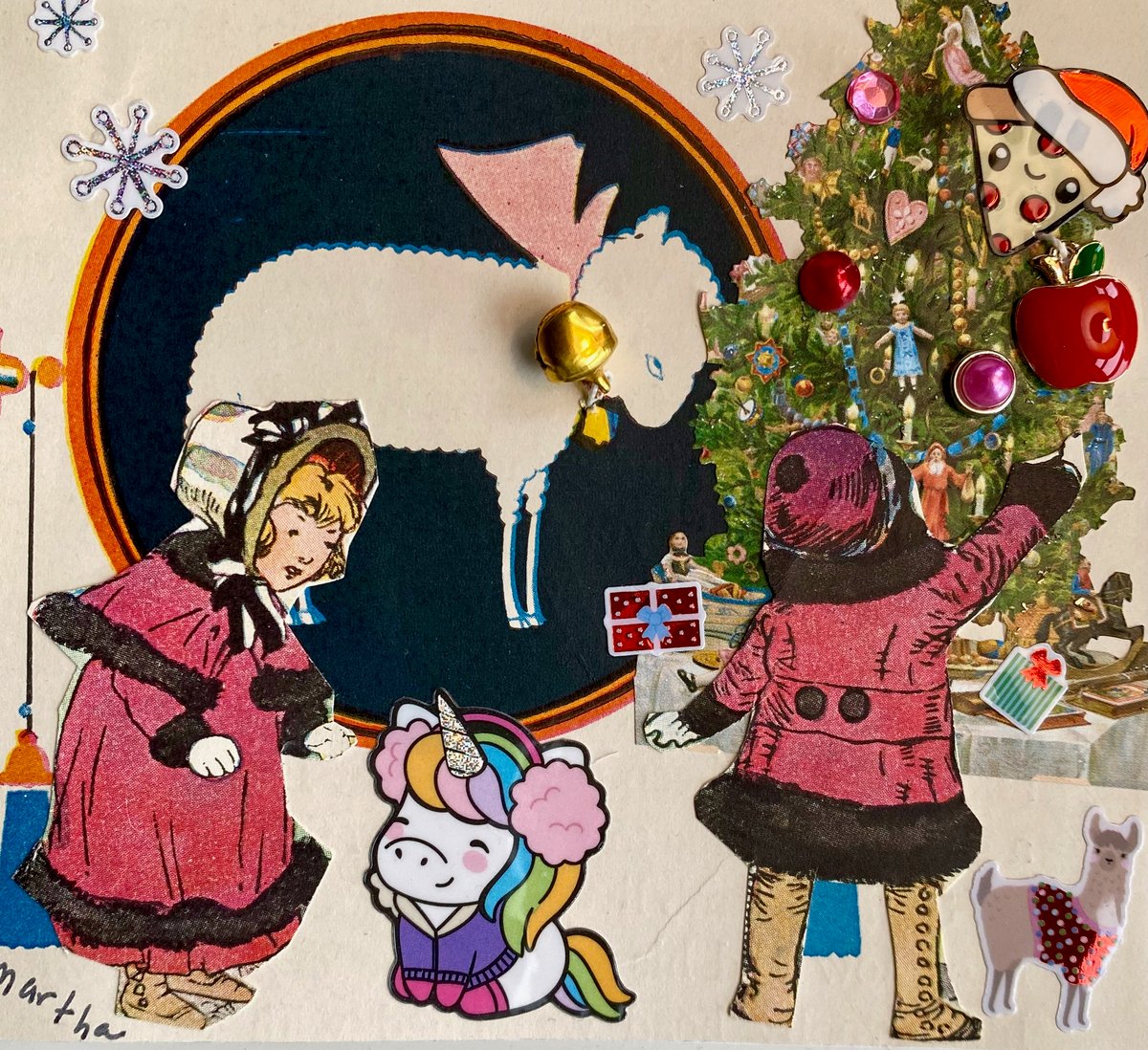 Trimming with Friends | Martha Savage Studio Gallery