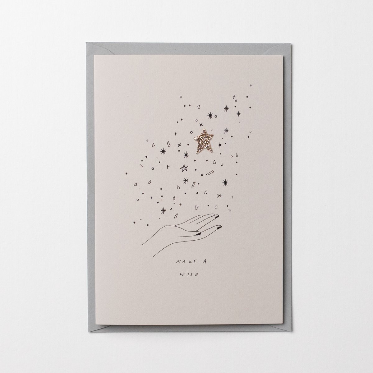 Make A Wish - Confetti Card | Katie Housley