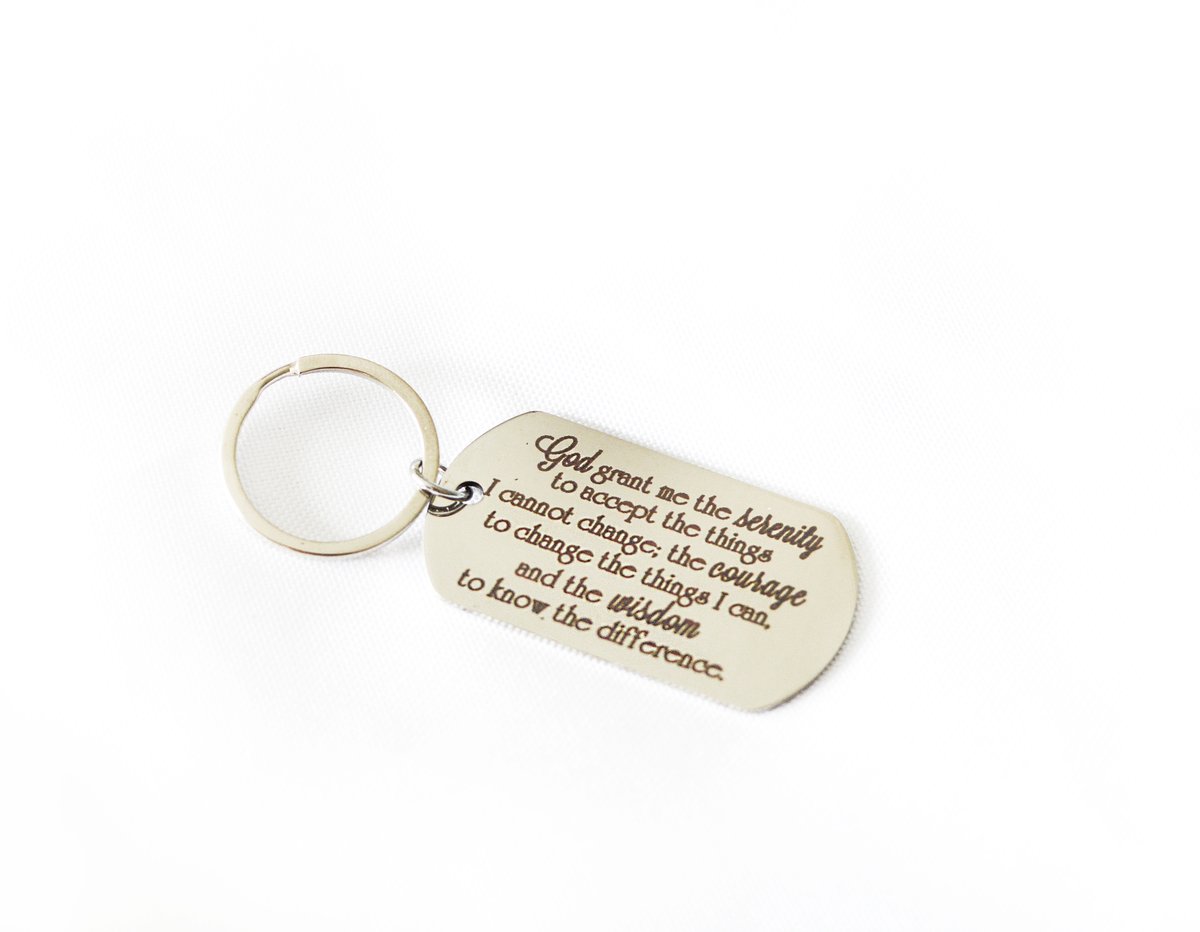 Serenity Prayer - Keychain | VAMBI Co.