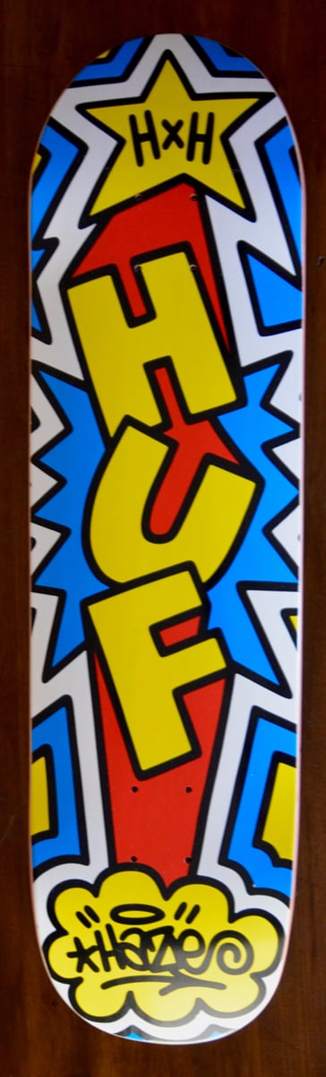 HAZE - HUF SKATEBOARD DECK | SKATEBOARDS AND GRAFFITI
