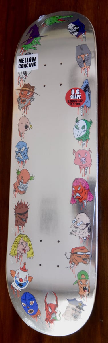 NECKFACE - BAKER WIZARDRY SKATEBOARD DECK | SKATEBOARDS AND GRAFFITI