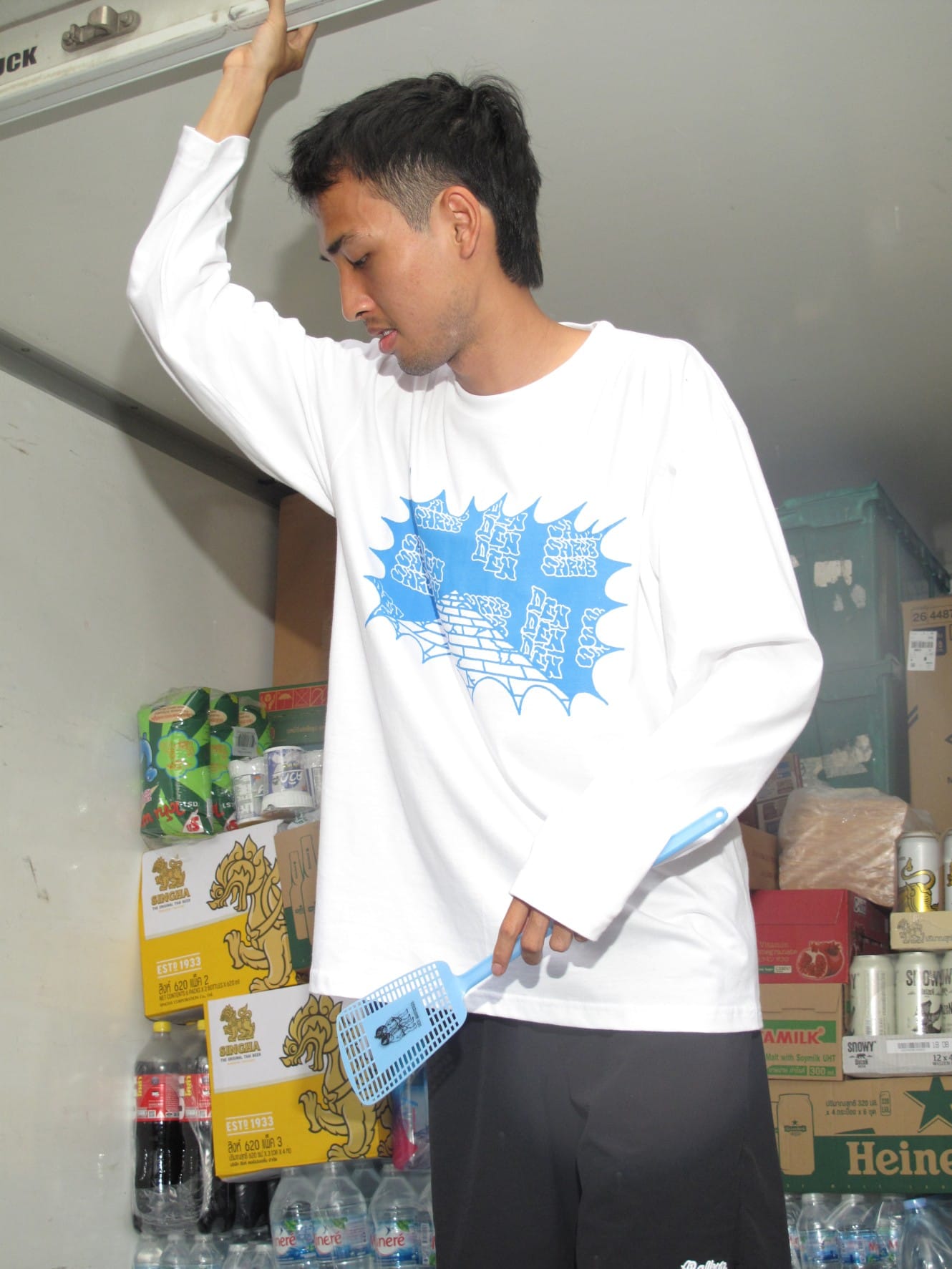 DEN X SHRUB GRAPHIC LS TEE | SHRUB