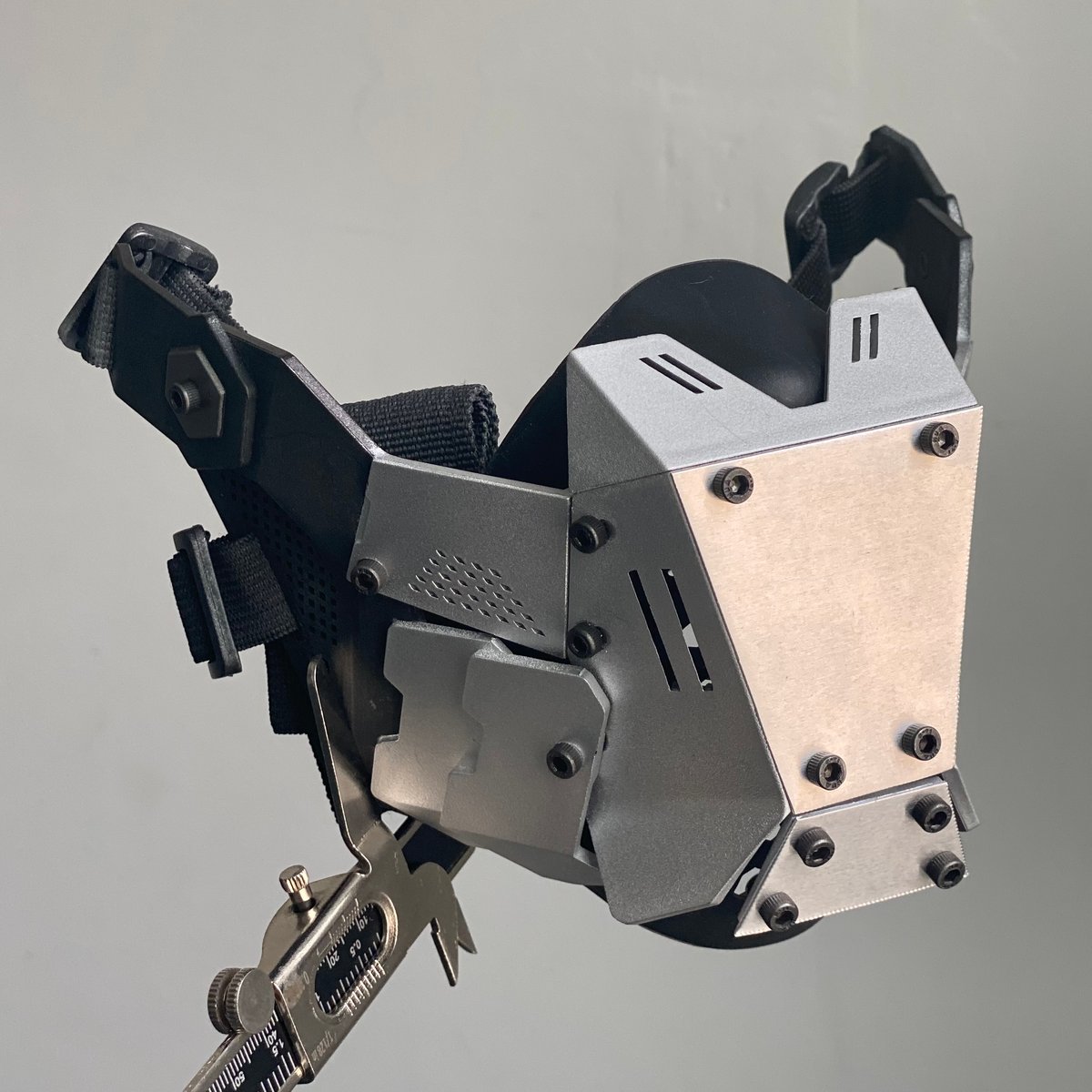 Fancy Beasts — Aluminum Half Mask • Boyd ⚙️ Designs