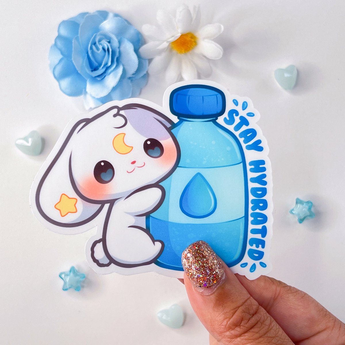 Stay Hydrated Sticker Maemunchiesco