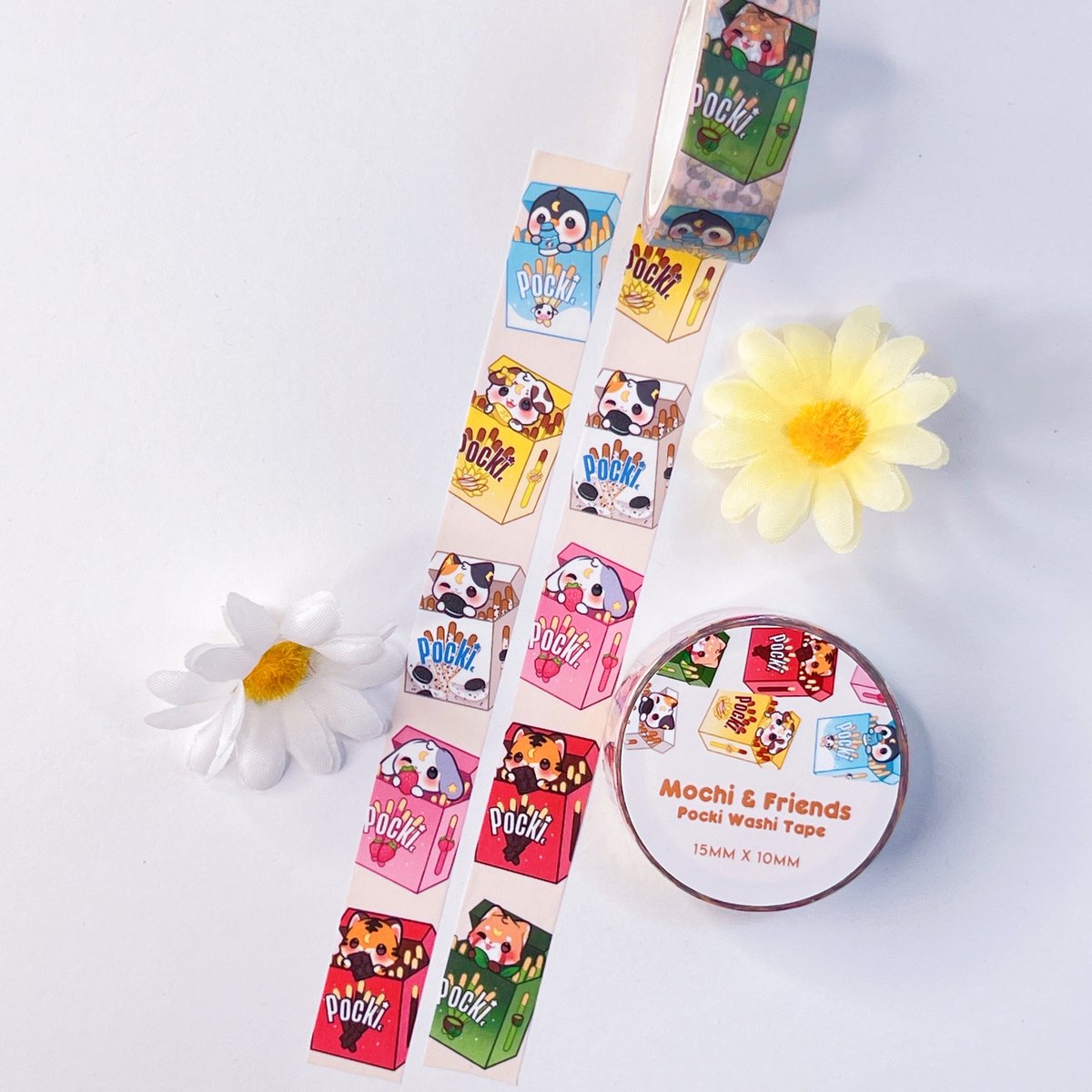 Pocki Friends Washi Tape Maemunchiesco