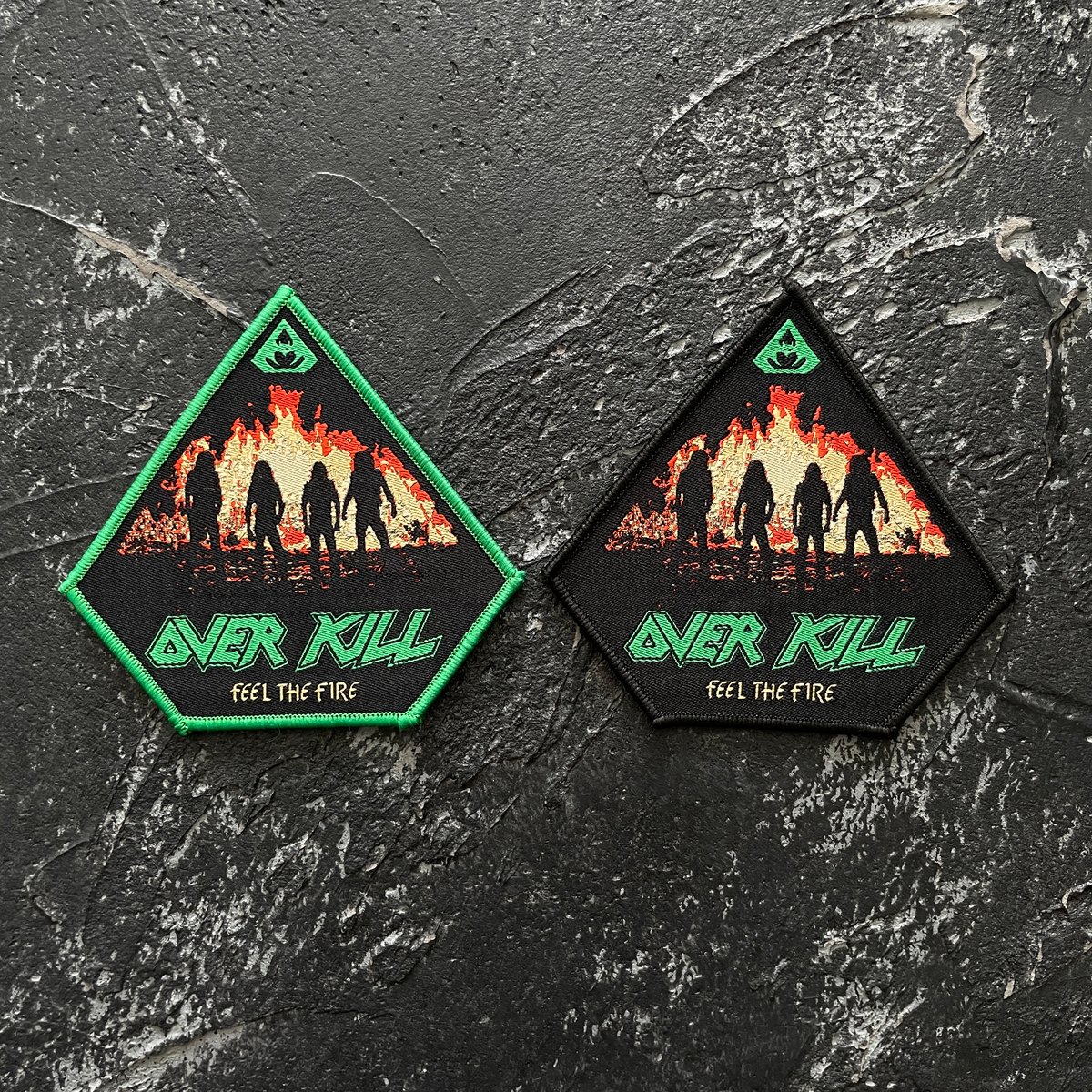 OVERKILL - FEEL THE FIRE PATCH | bhmoxm666