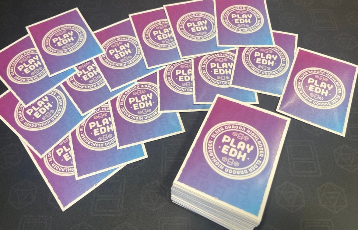 PlayEDH Purple/Blue Card Sleeves | PlayEDH