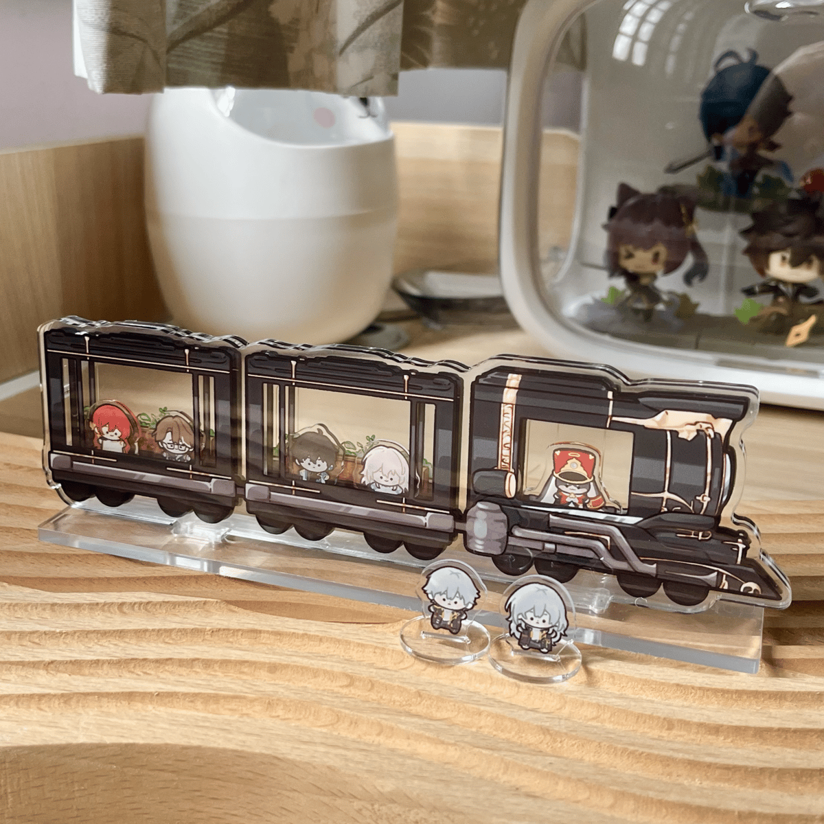 Honkai Openable Train Standee | solidpotatetoe