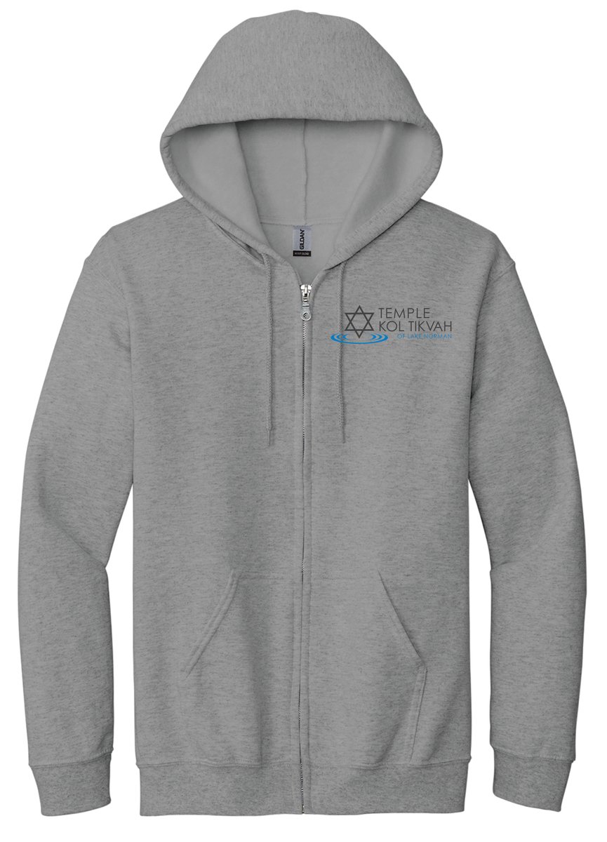 Full Zip Classic Hoodies - 4 color options - Adult sizes | TempleMerch