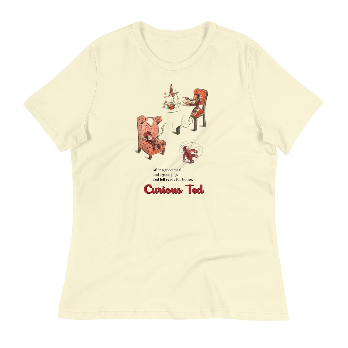 Women's Curious Ted V2 T-Shirt | Merchuvan Entertainment