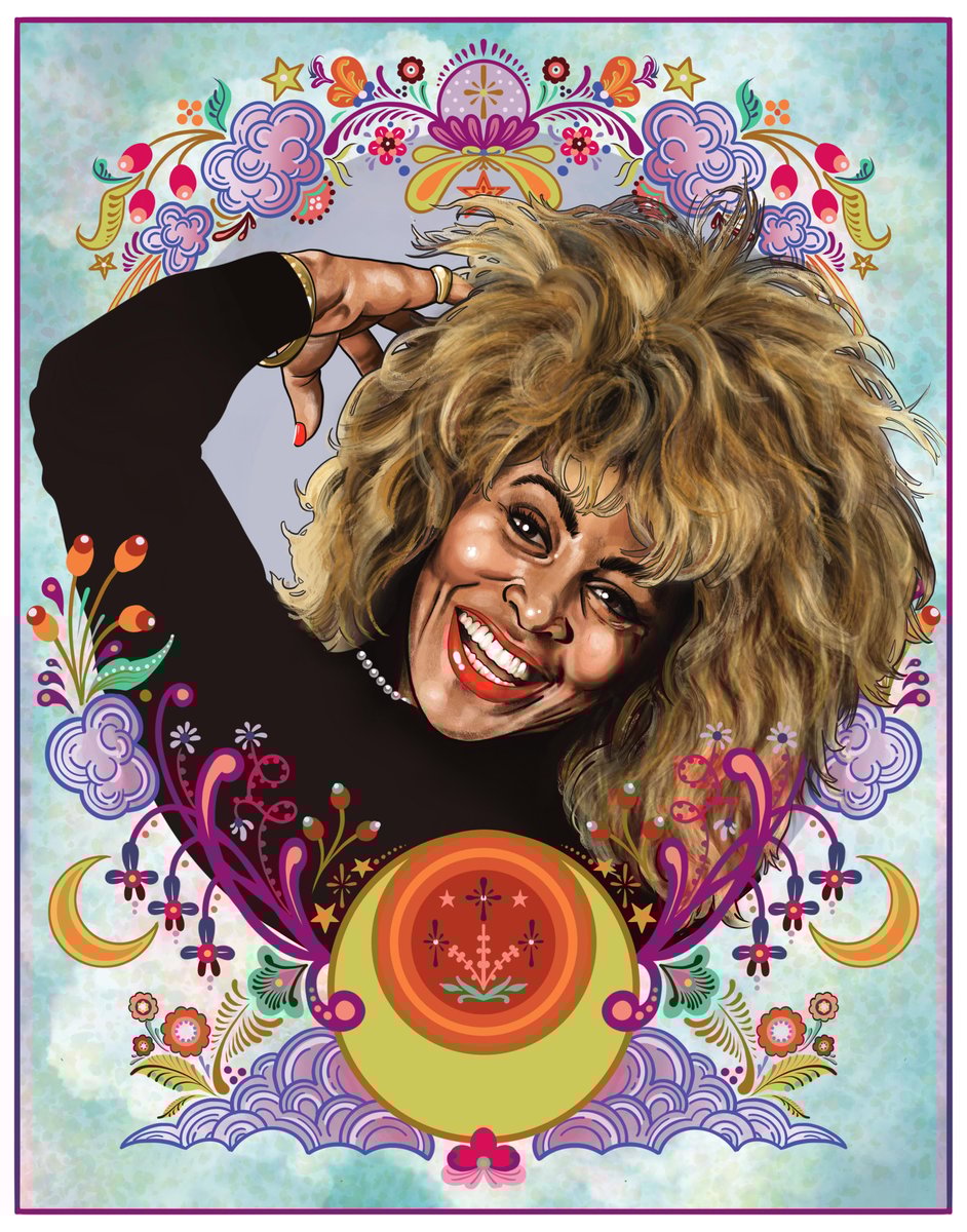 Tina Turner | Snaggle Tooth Arts