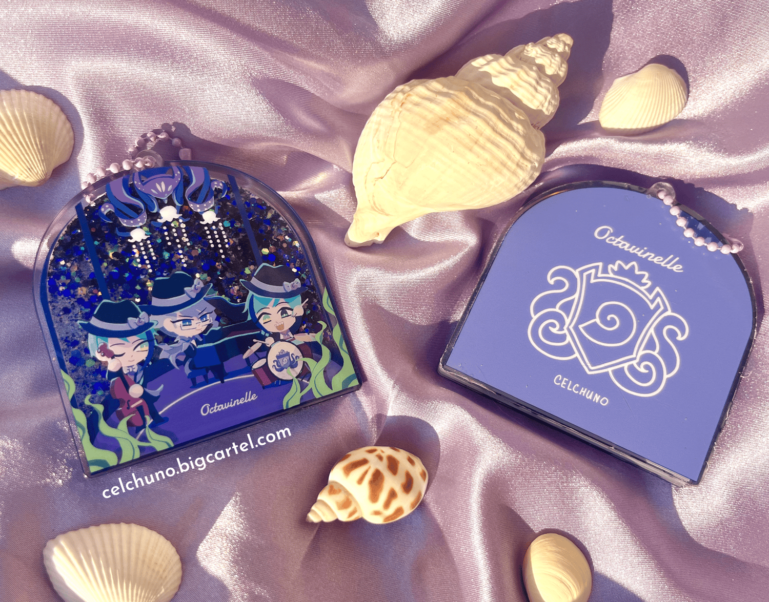 TWST Octavinelle Liquid Glitter Shaker Charm | celchuno