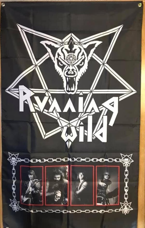 (PRE-ORDER) RUNNING WILD 3X5FT FLAG | Echoes of Death Productions
