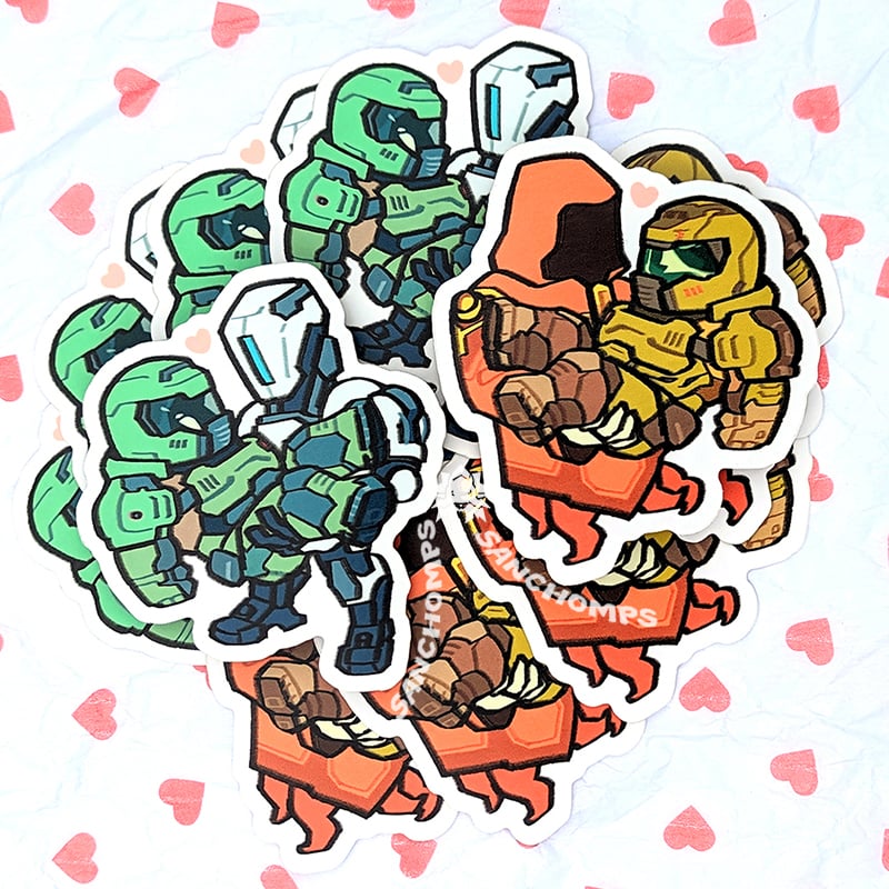 LOVE ETERNAL stickers | SANCHOMPS