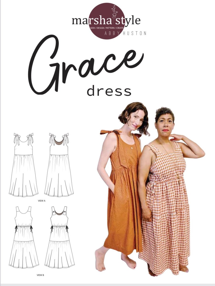 Grace Dress Pattern PDF | ABBY HUSTON DESIGNS