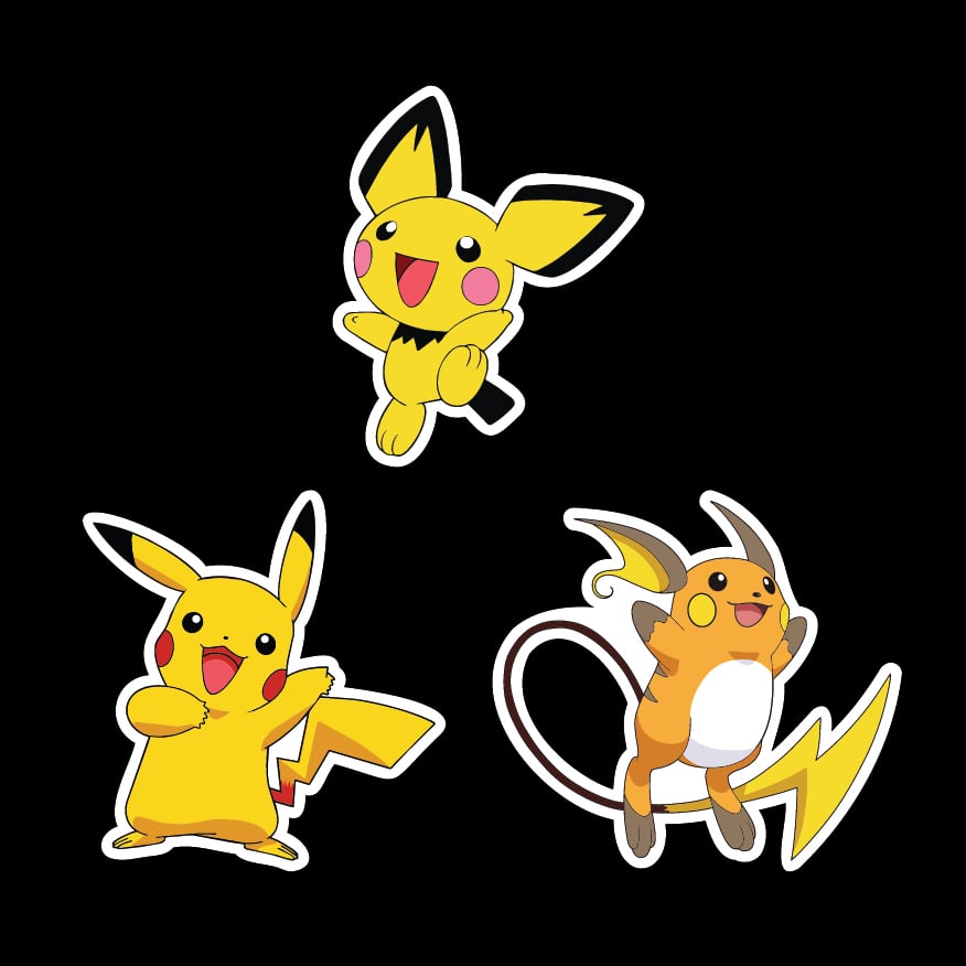 Pikachu Evolutions | Cave Bros