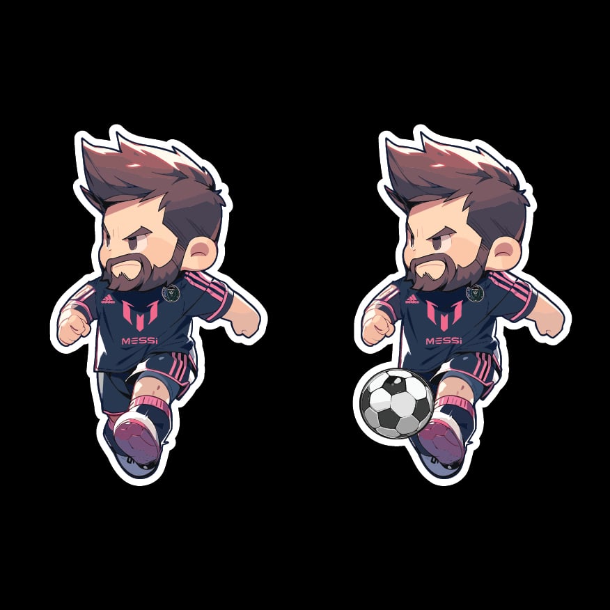 Messi Chibi | Cave Bros