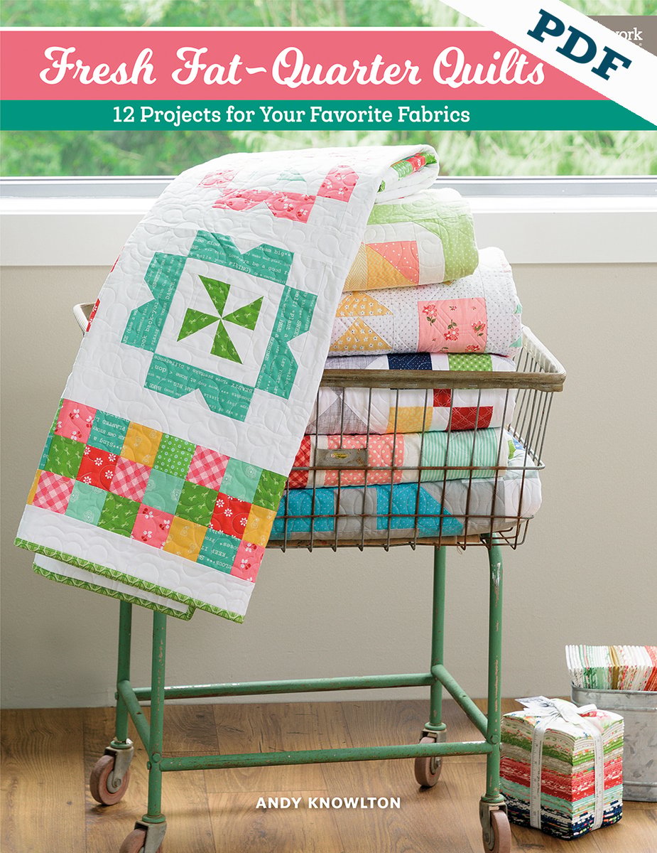 Fresh Fat Quarter Quilts Book - Ebook version | A Bright Corner