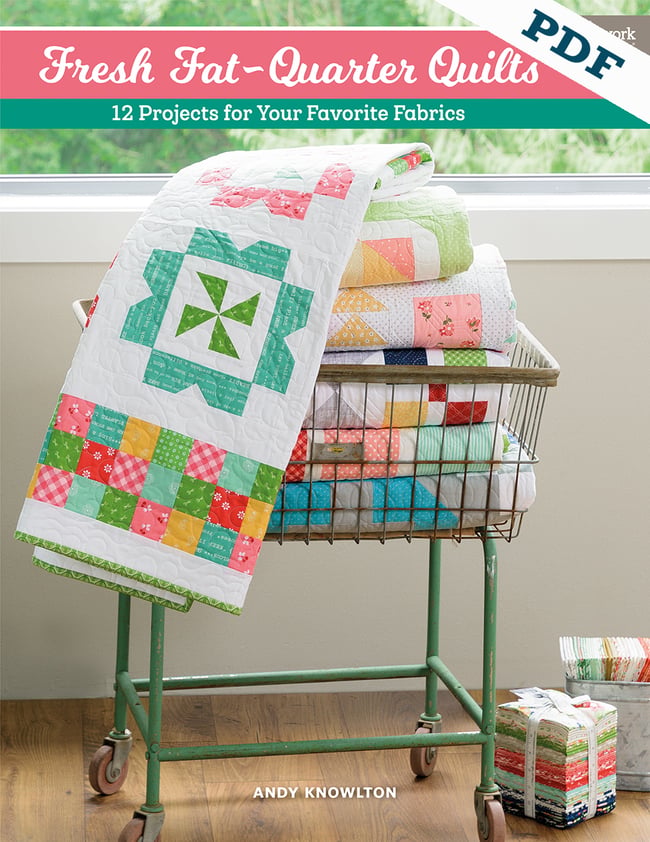 Fresh Fat Quarter Quilts Book - Ebook version | A Bright Corner