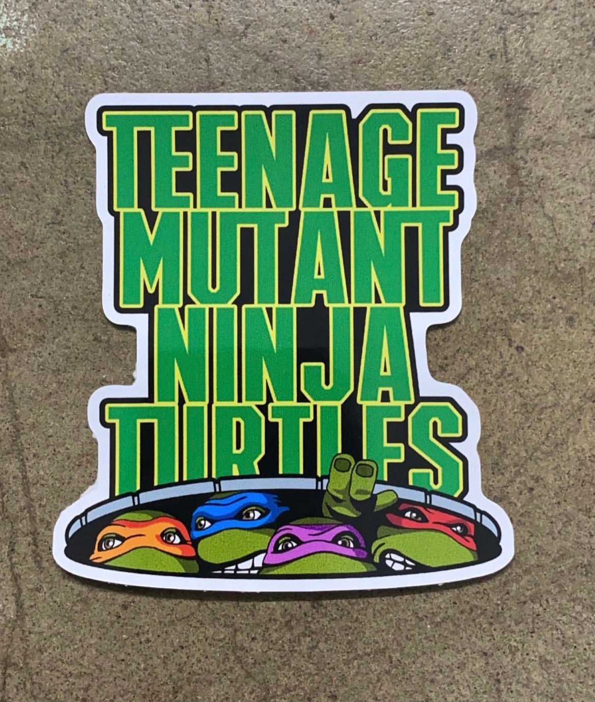 Movie Premium Vinyl Sticker | TMNT_WIZ