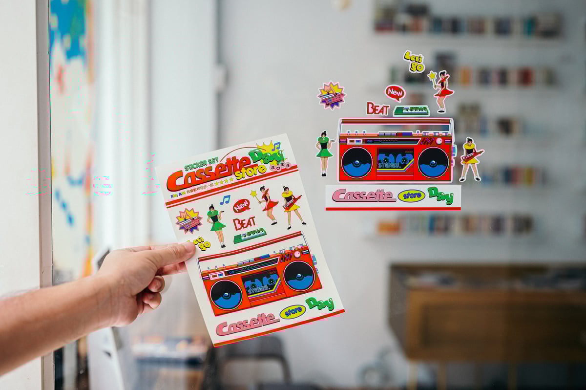 CSD 2023 Poster & Stickers | 感傷唱片行 Kind of Blue Records