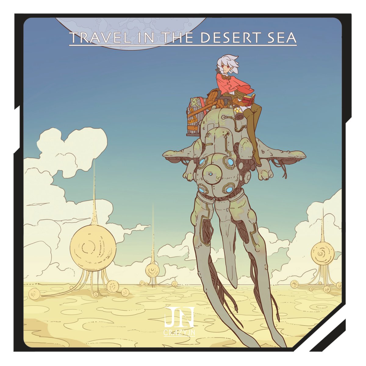 Travel in the desert sea | Neko Galaxy Miniatures