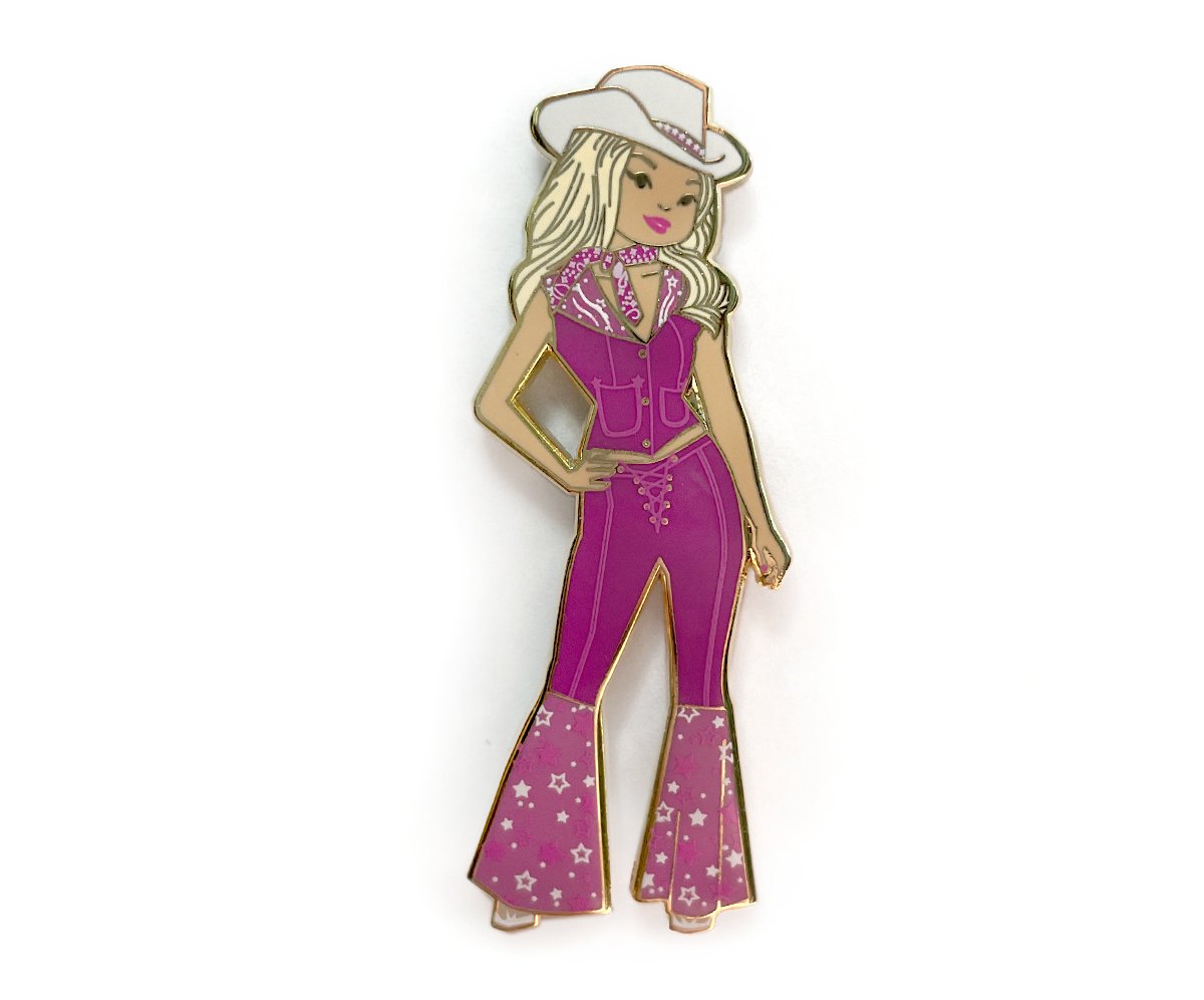Barbie Enamel Pin | Cult Fiction Press