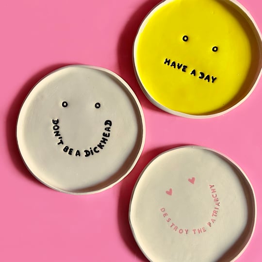 HAPPY PLATE | WOBBLY STUDIO