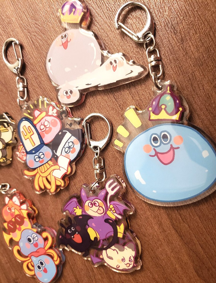 Dragon Quest Slimes and Monsters Acrylic Charms (DISCONTINUED) | limpachi
