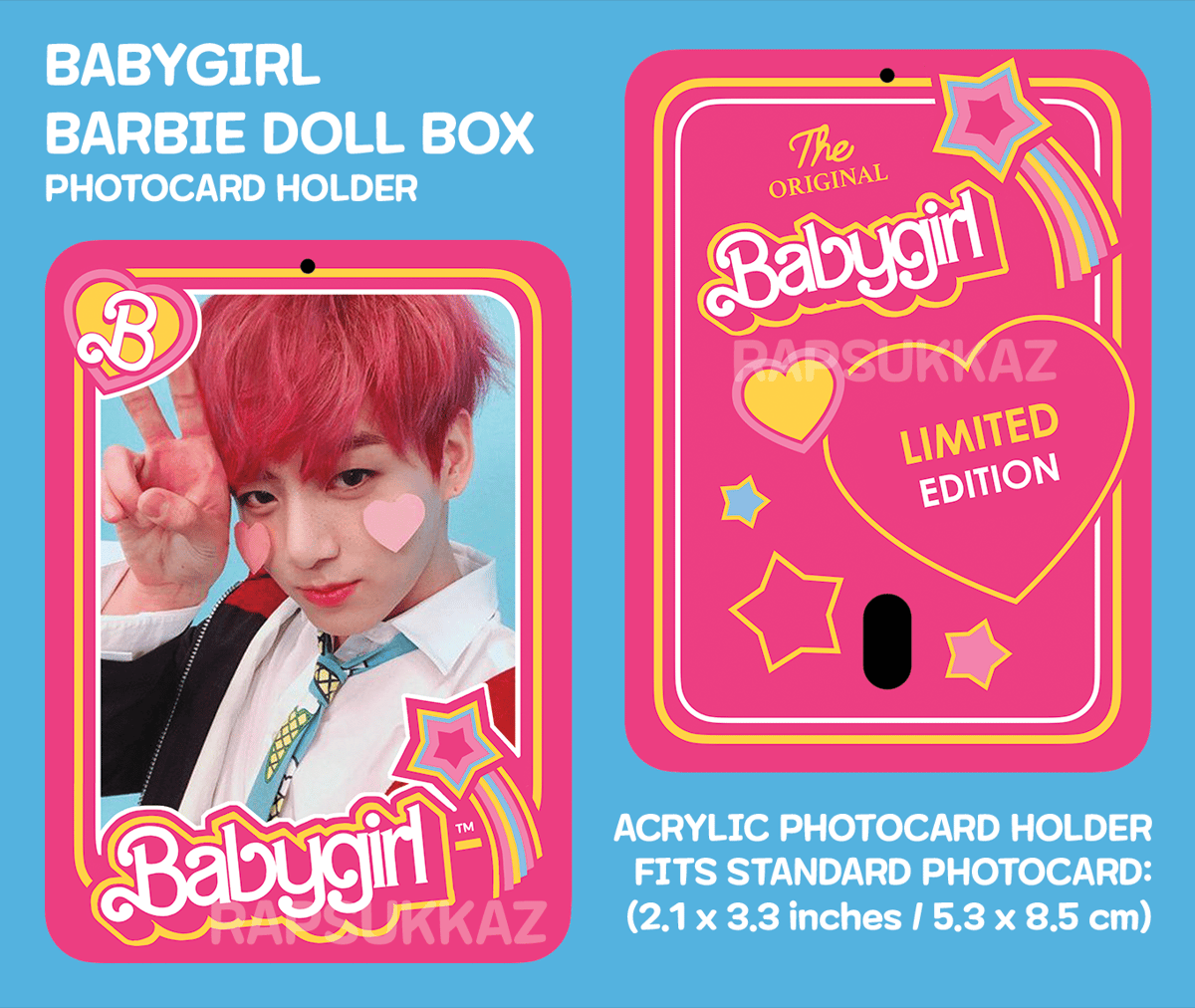 [ PREORDER ] BABYGIRL BARBIE DOLL BOX PC HOLDER | GOODBADCAT