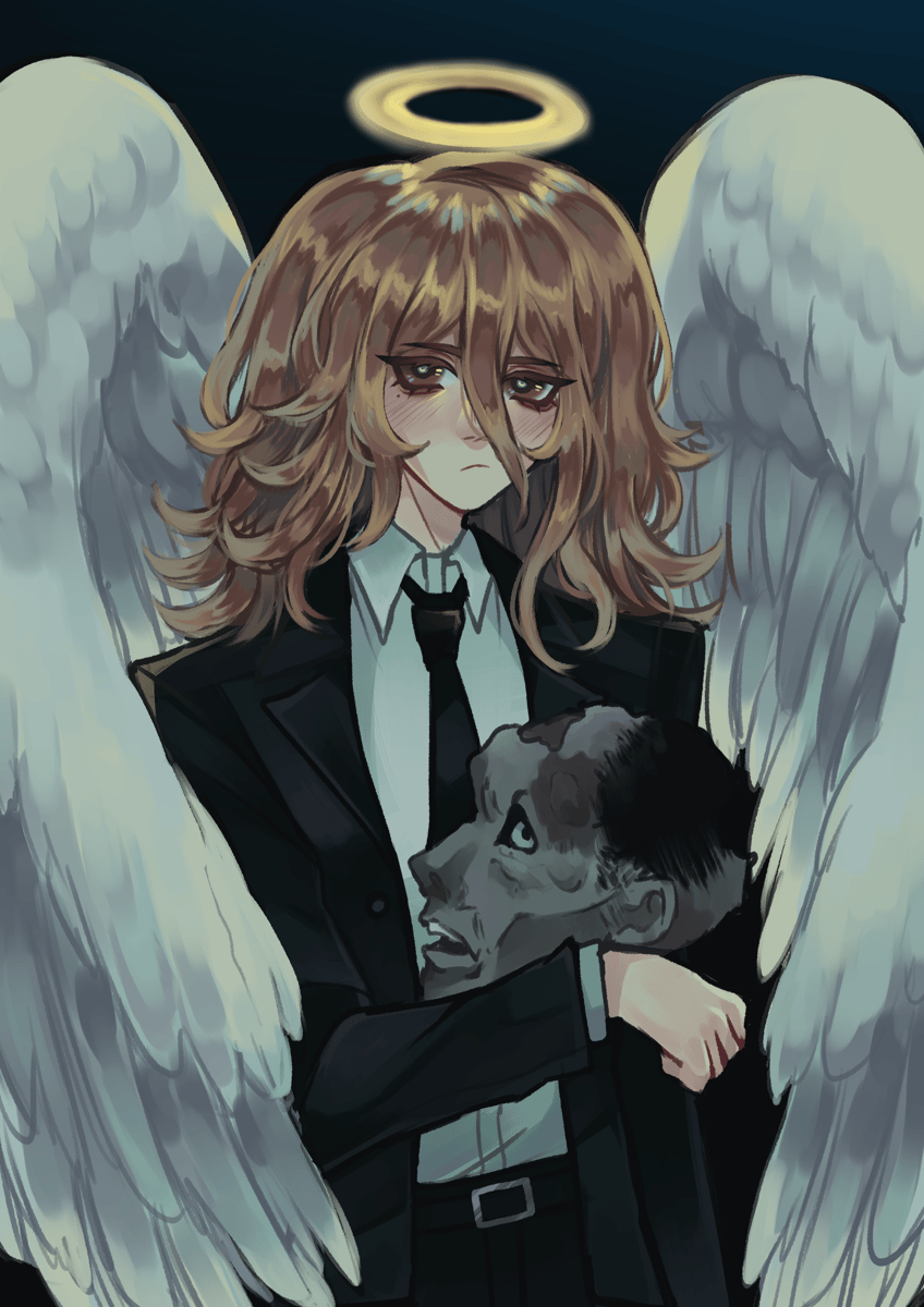 Angel Devil Chainsaw Man Print | meshimeow